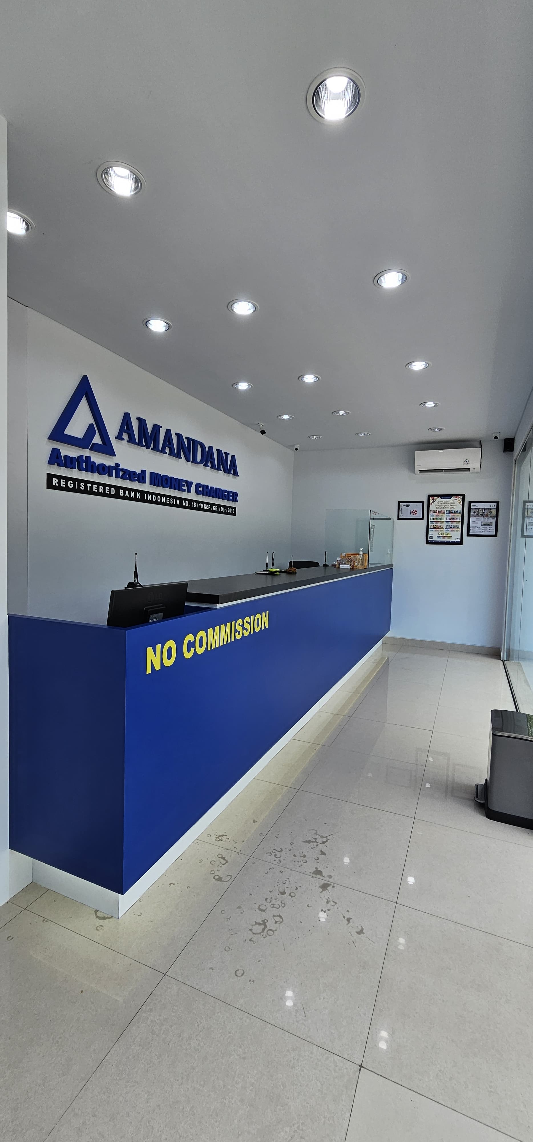 AMANDANA Money Exchange - Money Changer Terpercaya Terdaftar Bank Indonesia